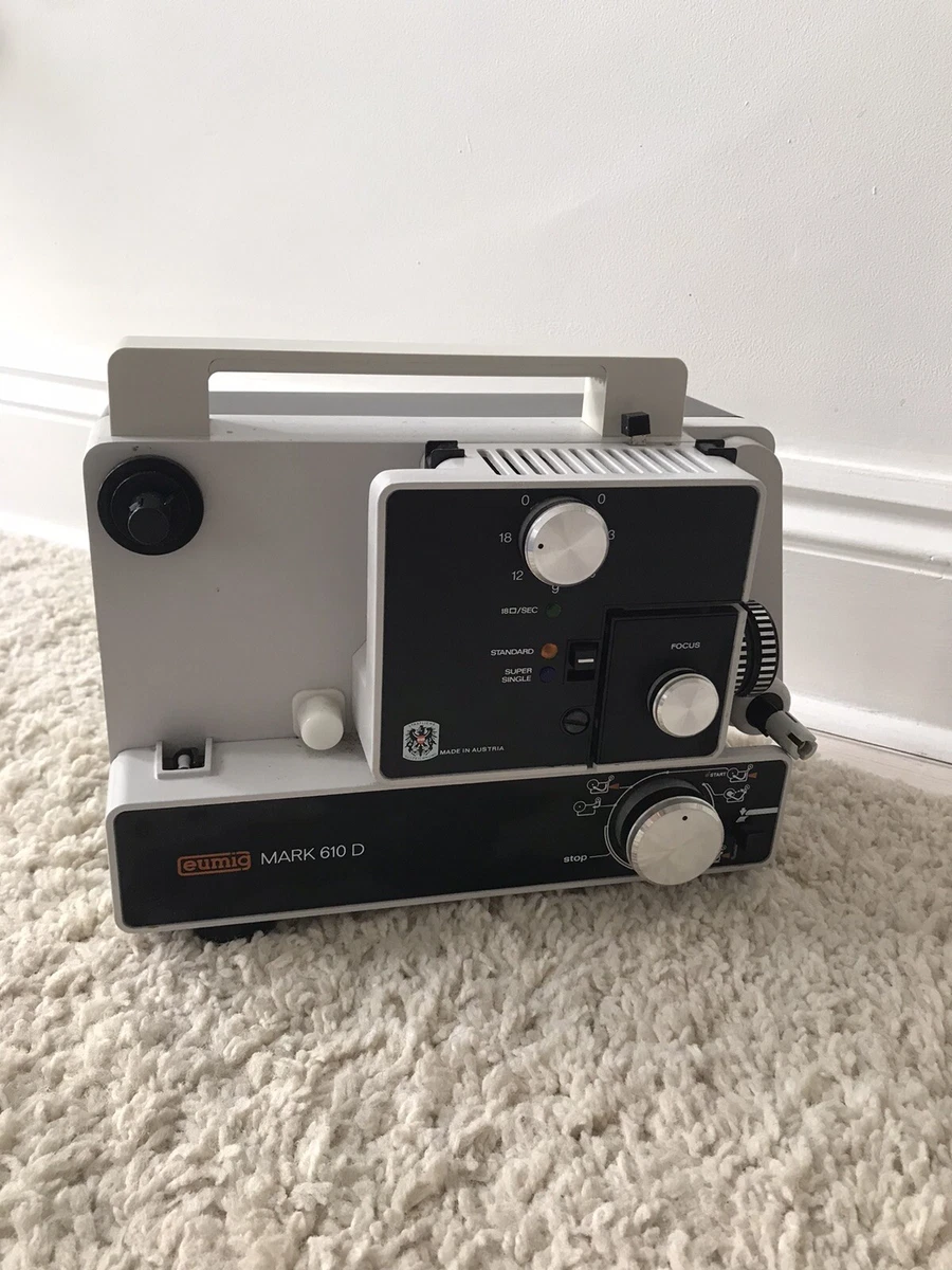 Eumig Mark 610D 8mm Super 8mm Filmprojektor NEUwertig, 50% OFF