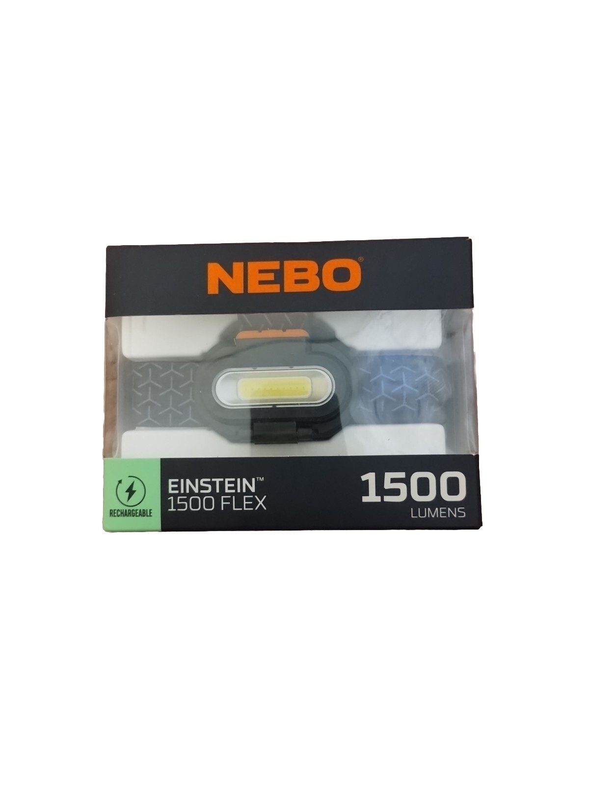 NEBO+Transcend+1500+Rechargeable+Headlamp+with+1500+Lumen+Turbo+Mode+ ...