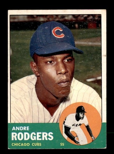 1963 Topps #193 Andre Rodgers EX/EX+ X3016400 | eBay