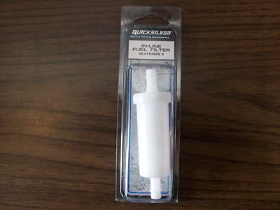 QUICKSILVER IN-LINE FUEL FILTER PART #35-816296Q 2 | eBay