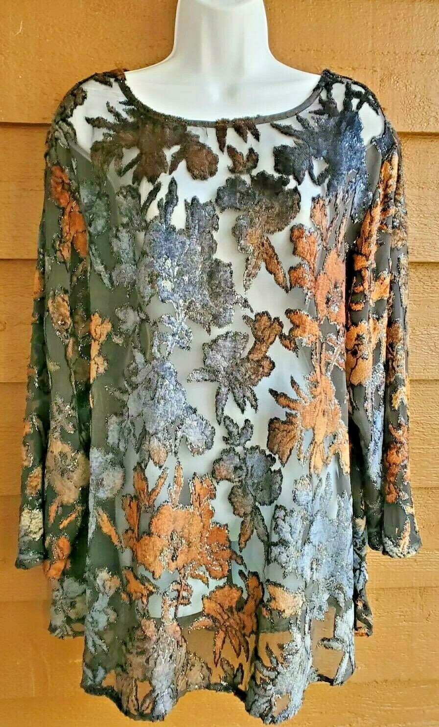 Vintage Carole Little Designer Sexy See-Thru Pullover… - Gem