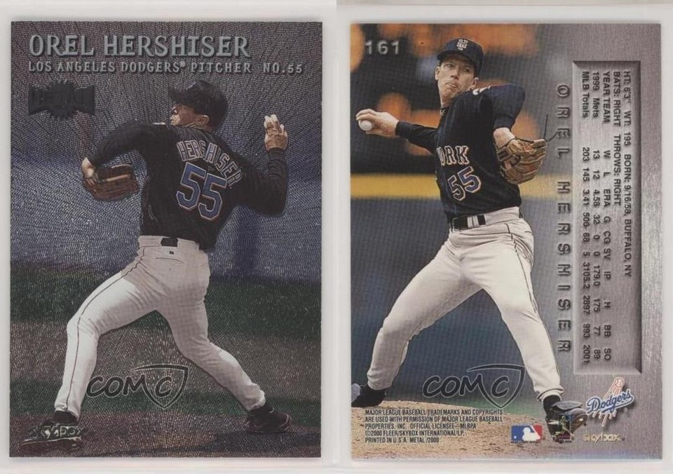 2000 Skybox Metal Orel Hershiser #161 0t2 | eBay