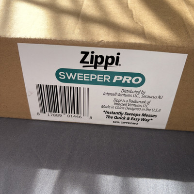 Zippi Sweeper Pro - Tri Brush Rechargeable 360 Clean Lightweight ...
