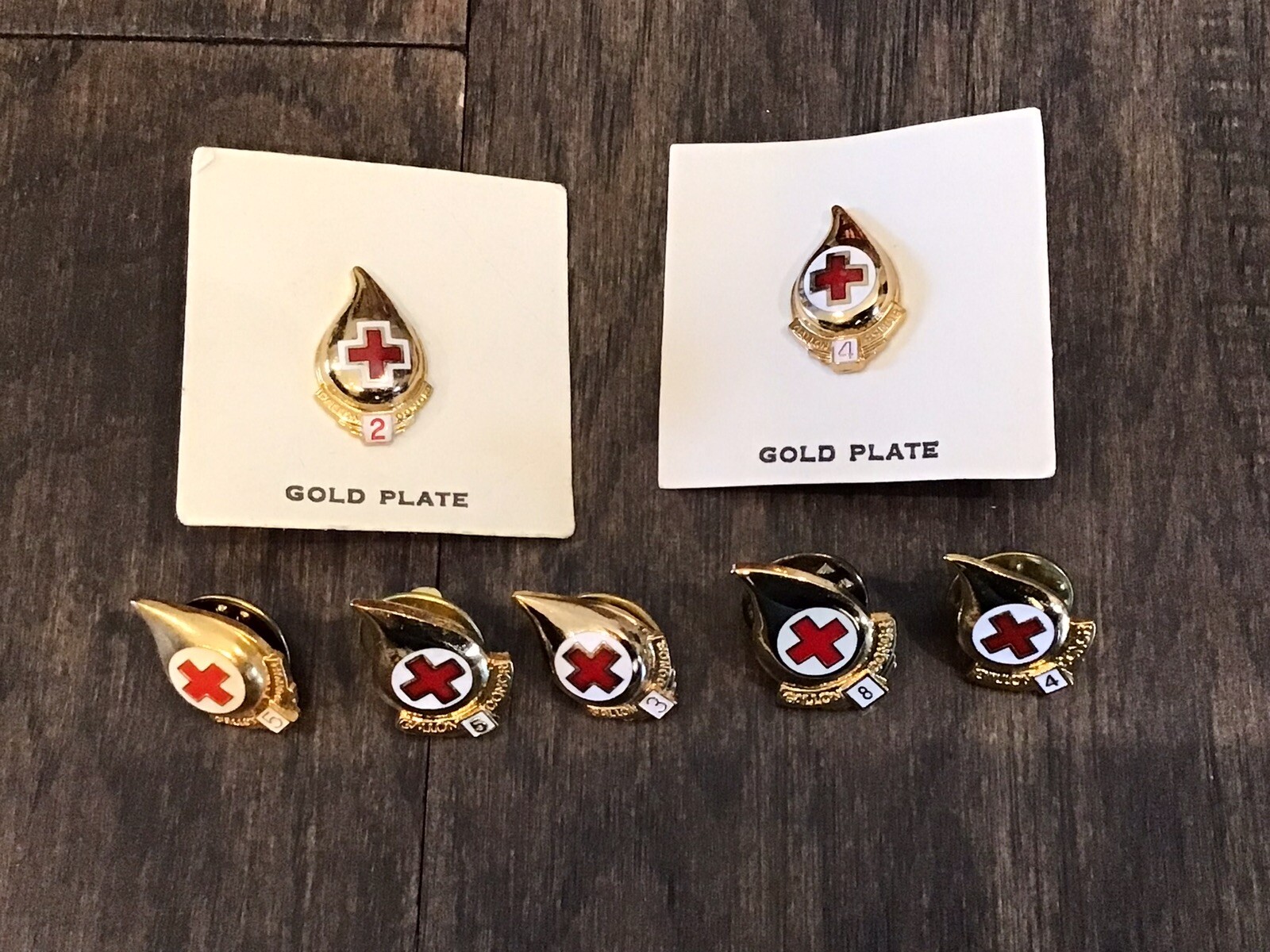 Blood Tear Drop Cross