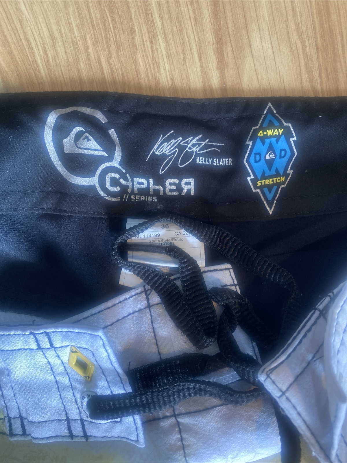 Quicksilver Kelly Slater Series Board Shorts, Size 36… - Gem