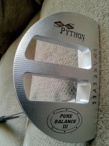 Snake Eyes Python Pure Balance III Putter Original Steel RH Golf Club ...