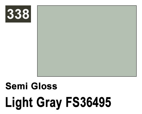 Mr.Hobby G338 Mr.Color Semi Gloss 338 Light Gray FS36495 Modeling | eBay