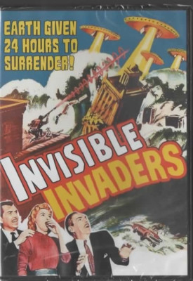 INVISIBLE INVADERS JOHN AGAR JEAN BYRON DVD BRAND NEW SEALED ...