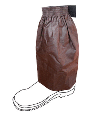 Over boots Oilskin Sock Protectors LONG Weather Proof Work Boot Cover ...