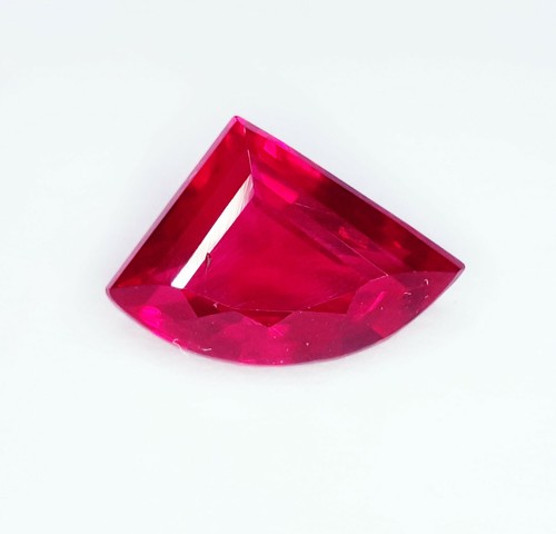 Loose Gemstone 3.17 Ct Natural Red Ruby Certified Fine Cut Ruby Fancy ...