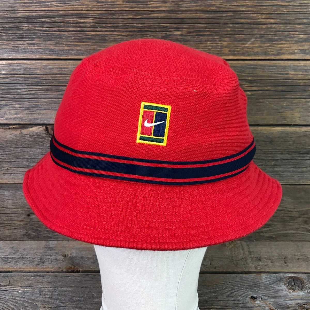 Red Nike Bucket Hat