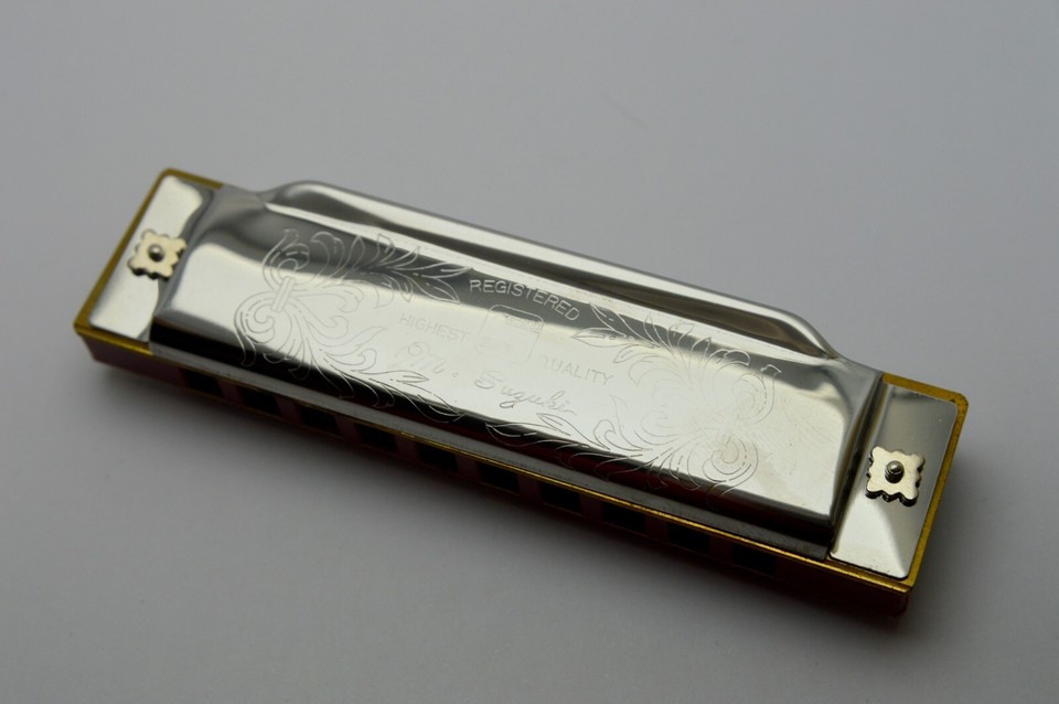 VINTAGE FOLK MASTER SUZUKI MUSICAL INST. JAPAN HARMONICA NEW IN BOX | eBay