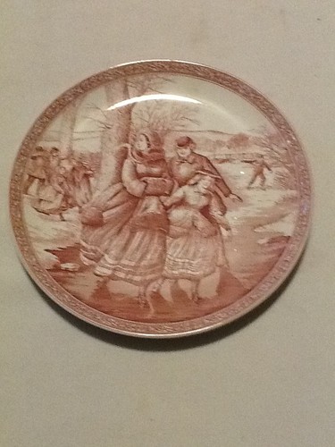 SPODE BLUE ROOM COLLECTION CHRISTMAS PLATE NUMBER 2 ENGLAND RED code ...