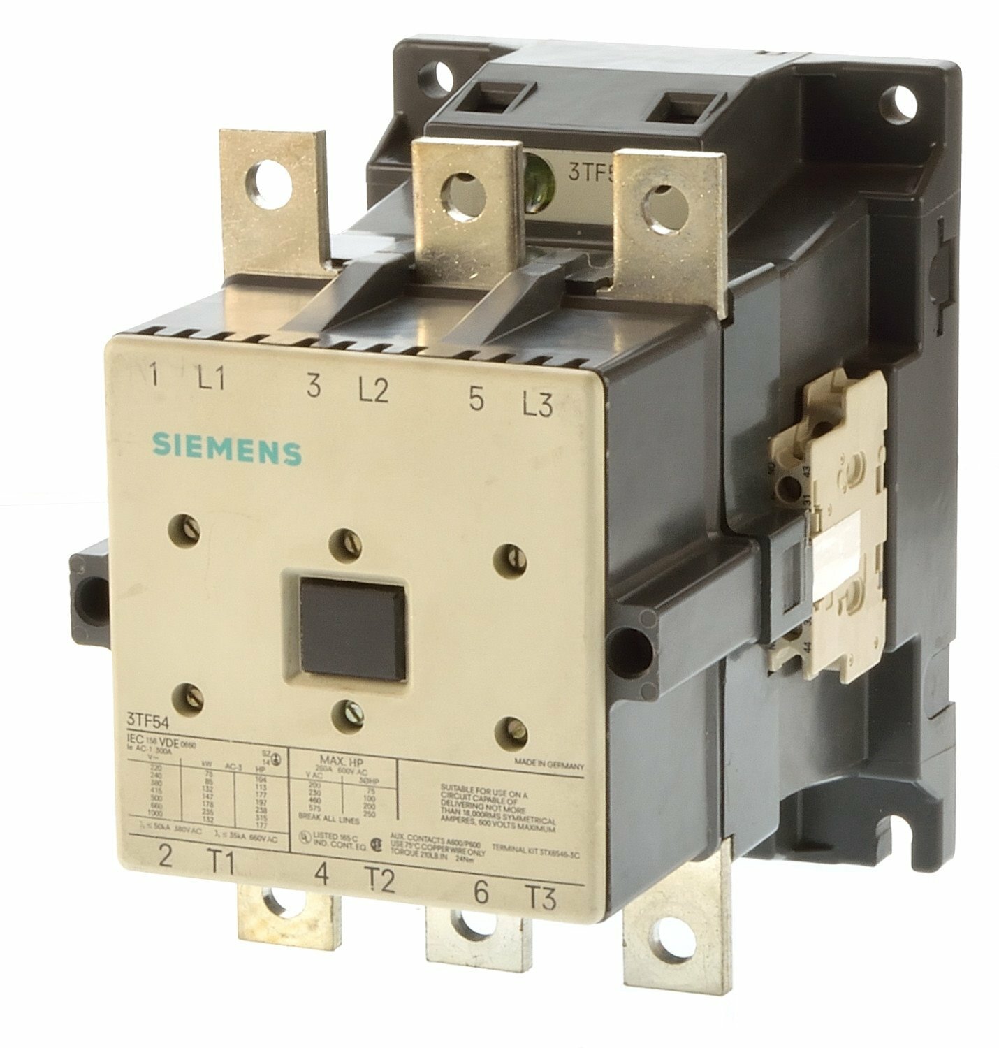 Siemens 3TF54 Schütz Contactor spule for sale online | eBay
