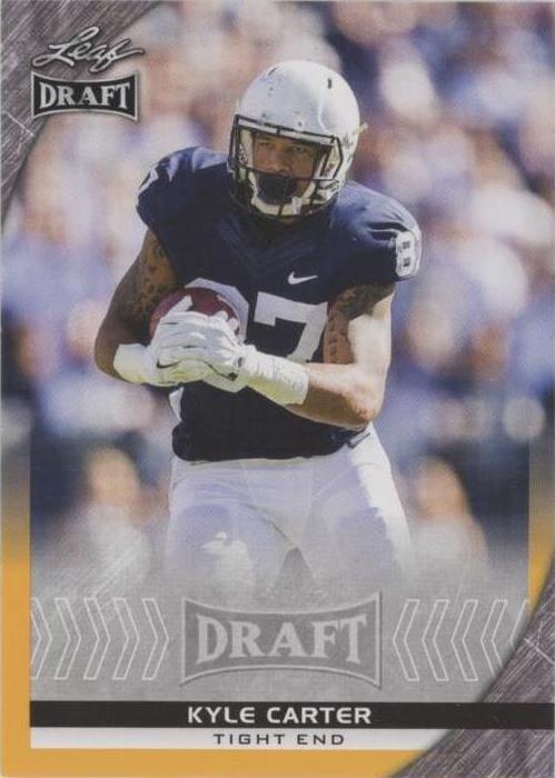 2016 Leaf Draft - Kyle Carter #57 Gold (RC) for sale online | eBay
