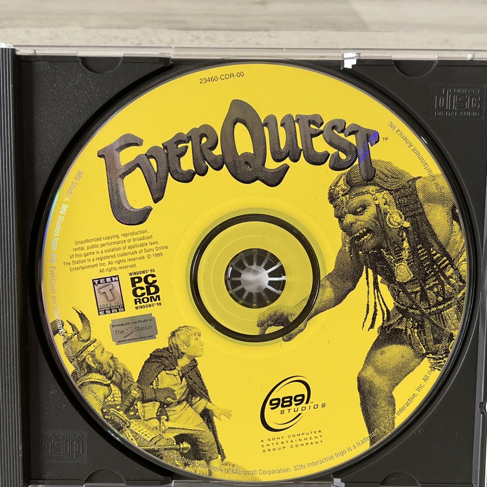Lot of 2 EverQuest CDs Runes of Kunark PC Games with Aacount Key Codes ...