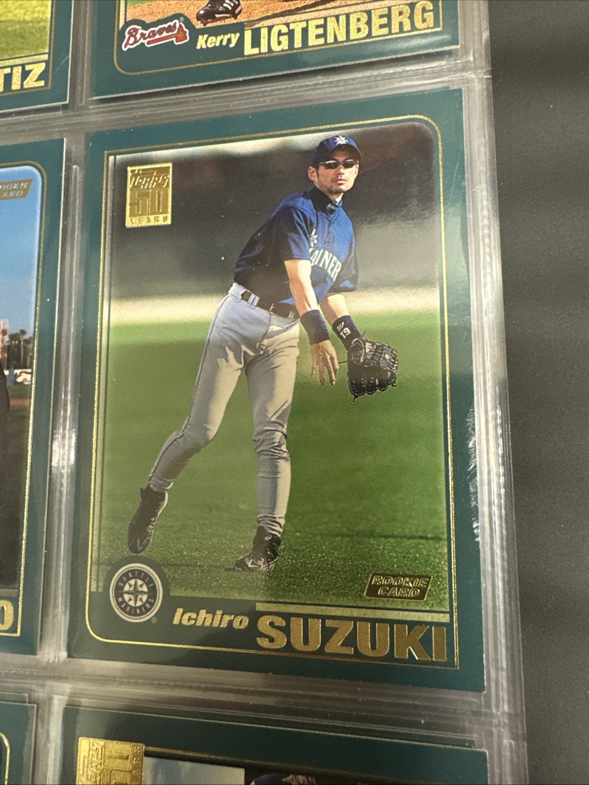 2001 Topps Baseball Series 1 & 2 Complete Set 1-791 Ichiro Rookie In ...