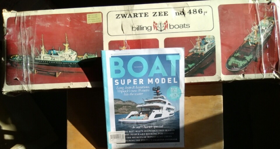 Zwarte Zee TUGBOAT KIT Billing Boats Model 486; GOOD cond. parts ...