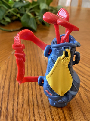 Fisher Price Loving Family Golf Bag Clubs Grandpa Dad Accessory ...