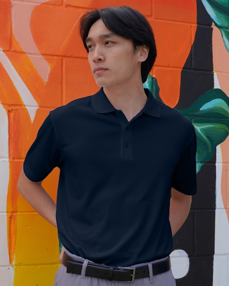 Vantage Apparel Men's Collegiate Polyester Mesh Team Icon Polo, West ...