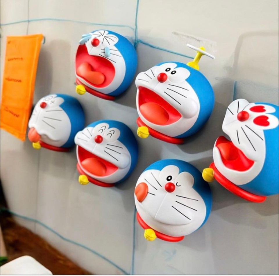 Limited Item Doraemon Future Department Store Face Magnet Box Total 6 ...
