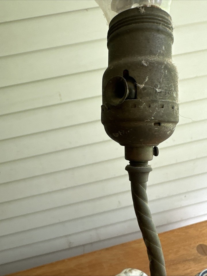 Art Deco Katzhutte Germany Porcelain Blue Dancing Lady Figurine on Lamp ...