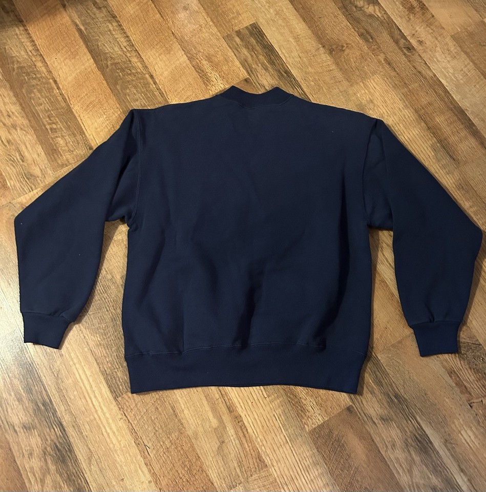 ATLANTA BRAVES Baseball Team VINTAGE CREW NECK SWEATSHIRT LARGE MENS ...