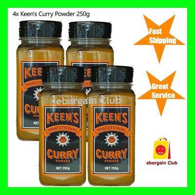 *New Arrival* 4x Keens Curry Powder 250g Keen's Traditional | eBay ...