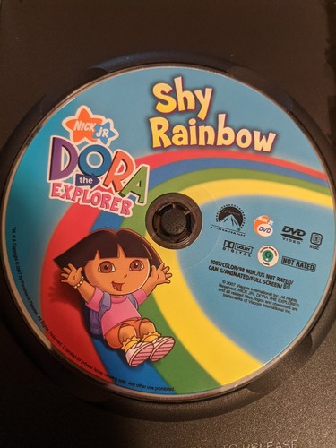 Dora The Explorer: Shy Rainbow (DVD) DISC ONLY w/ BLANK CASE ...