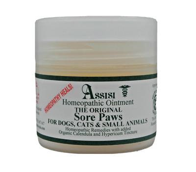 Assisi Homeopathy Ointment Pet Balm Rabbits Sore Pads Noses Paws Sore ...