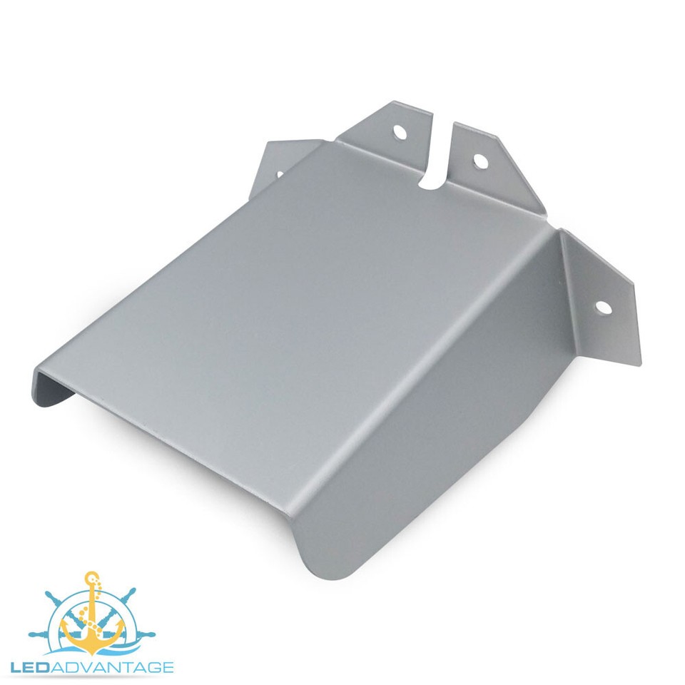 X-Large 200mm Boat Marine Transom Transducer/Bilge/Pump Spray Deflector ...