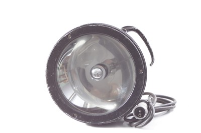 Large Vintage Spotlight Tripod DDR NVA LO W40 Fire Brigade Searchlight ...