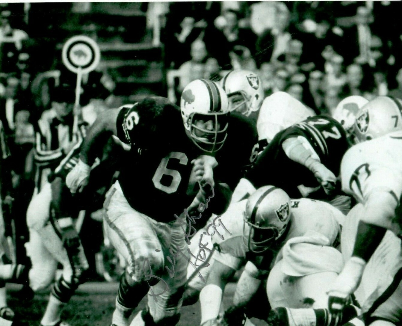 BILLY SHAW HOF BUFFALO BILLS SIGNED Autograph 8 X 10 PHOTO Picture COA ...