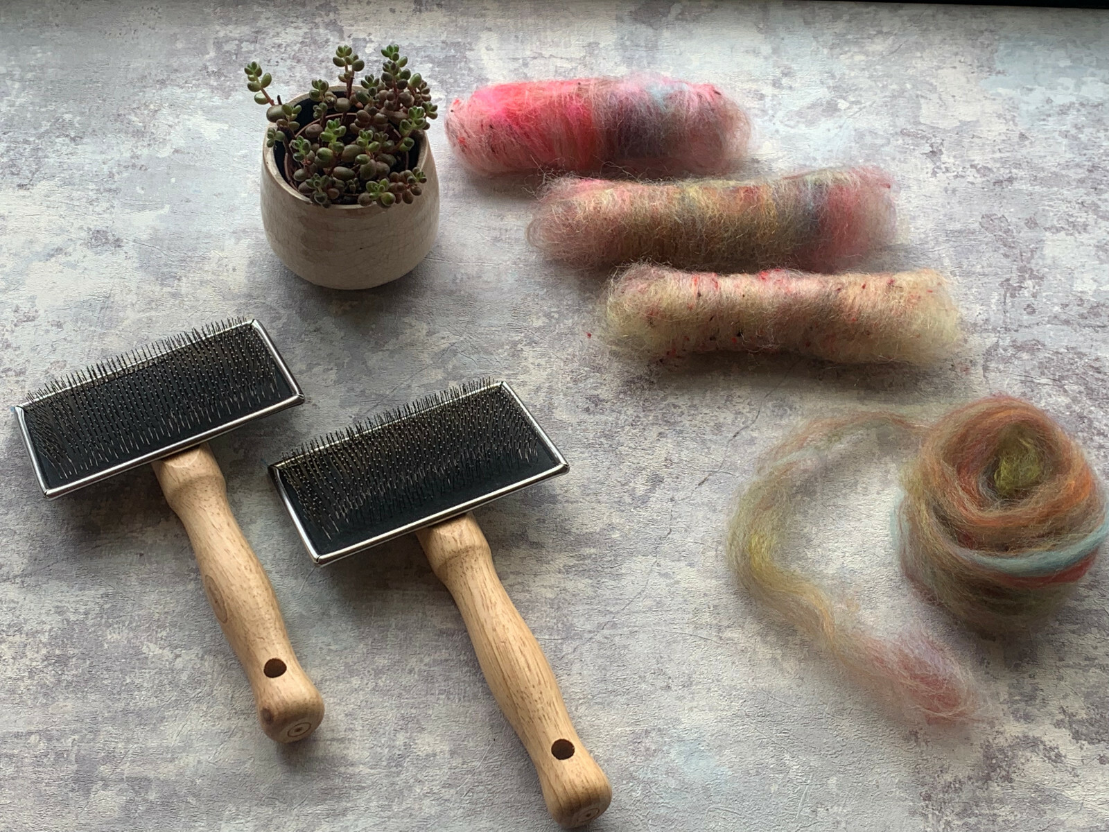 Heidifeathers® Hand Carders or Single Flick Carder - Wool Carders ...