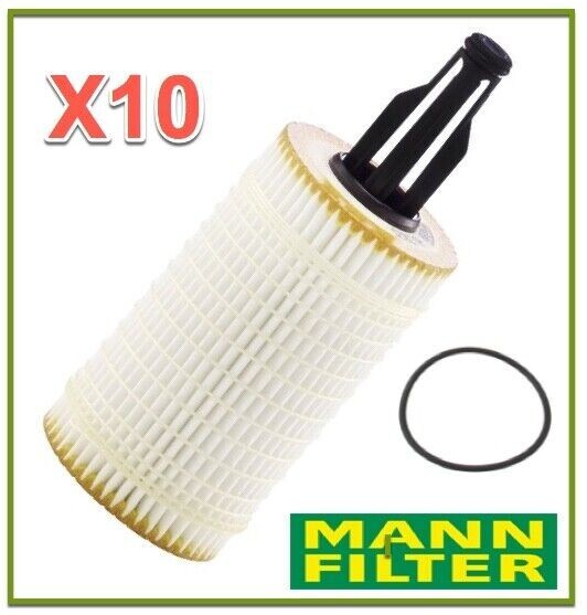 MANN Engine Oil Filters Pack Of 10 For Mercedes-Benz Replace ...