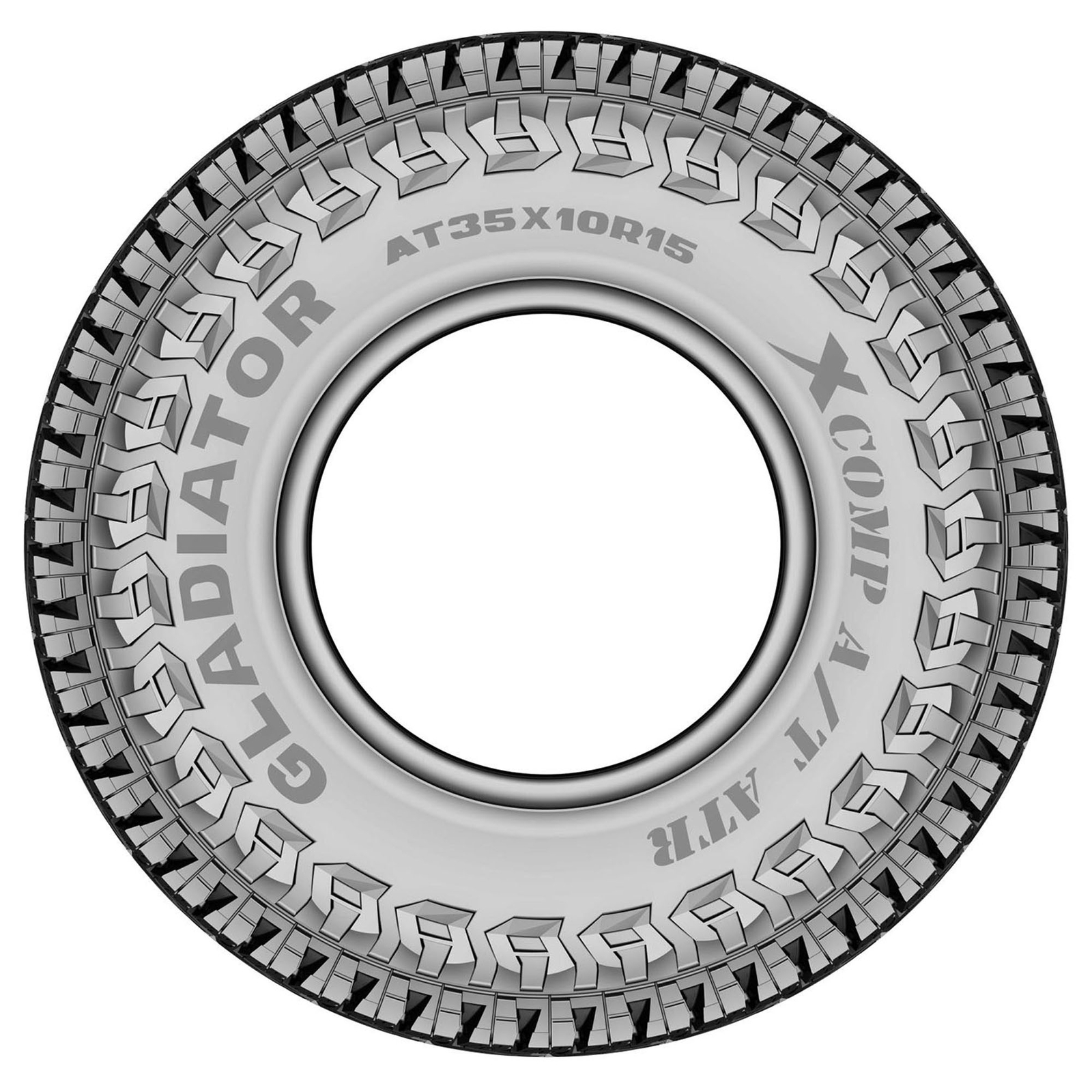 2 New Gladiator X Comp A/t Atr - 33x10r-15 Tires 331015 33 10 15 | eBay