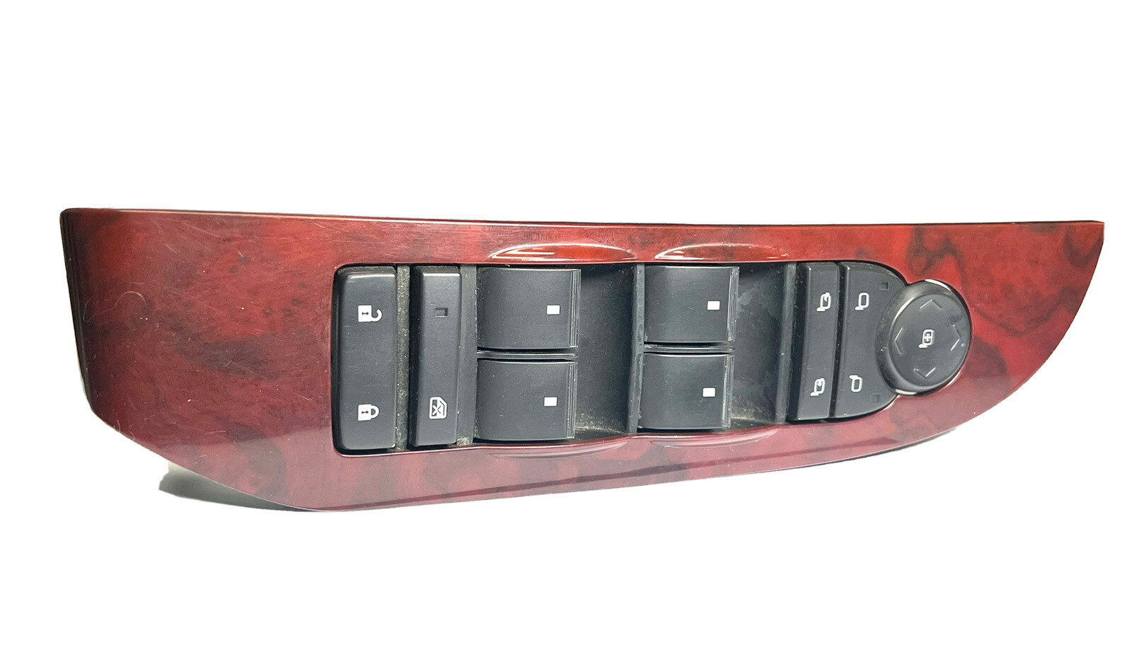 2007-2014 Cadillac Escalade DRIVER LEFT Window Master Switch WOODGRAIN ...