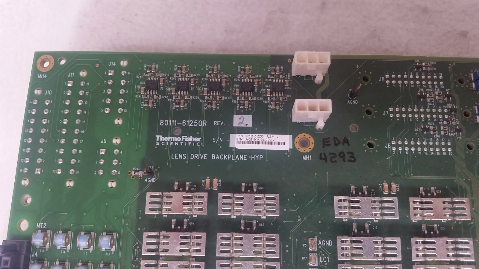 (NEW) Thermo Fisher Scientific 80111-61250R Lens Drive Backplane HYP ...