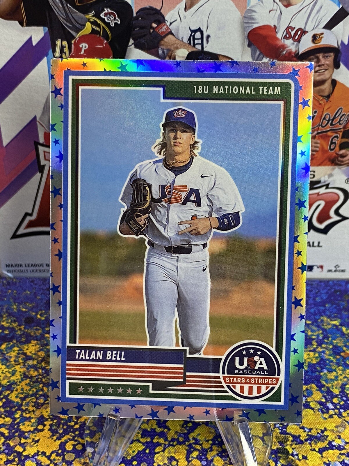 Talan Bell 2023 Panini USA Stars STARS PRIZM PARALLEL 18U Rookie #2 | eBay