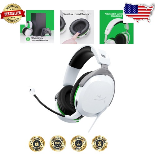 CloudX Stinger 2 Gaming Headset - Xbox Licensed, Signature Comfort, Wired, White | eBay
