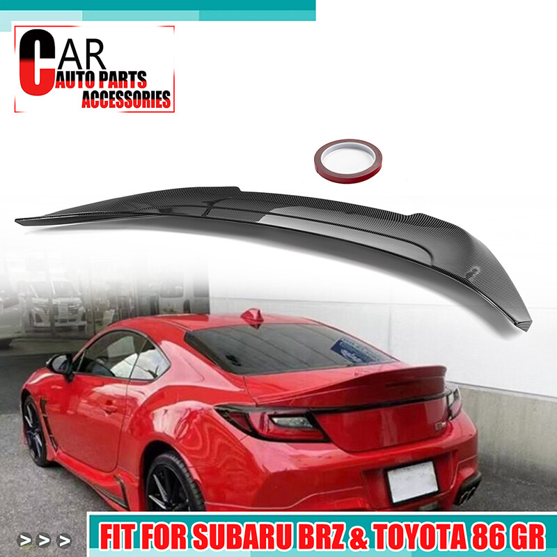 For Subaru BRZ Toyota GR86 ZA86 2022+ Carbon Fiber Rear Trunk Spoiler ...