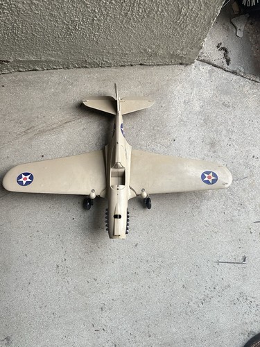 Cox Thimble Drome P-40 Warhawk Flying Tiger WWII Tether Plane .049 ...