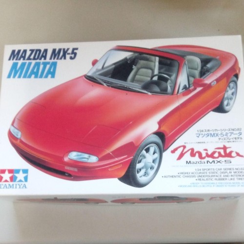 Tamiya 1/24 Mazda MX-5 Miata Model Kit Sports Car Series No.82 Japan | eBay