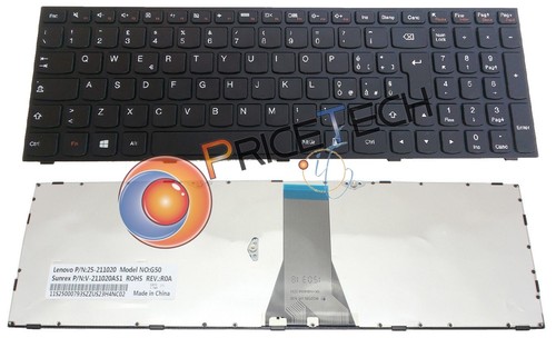 Tastiera layout ITA Keyboard per LENOVO IdeaPad B71-80 M50-80 M50-70 ...