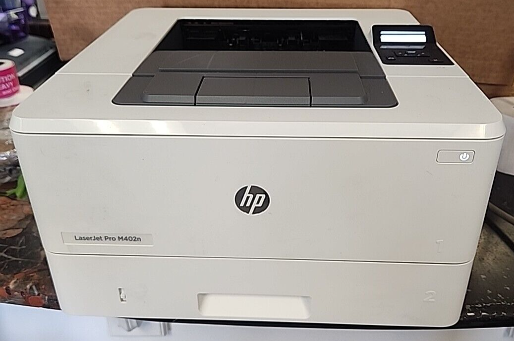 HP LaserJet Pro M402n Network printer with low total pages printed | eBay
