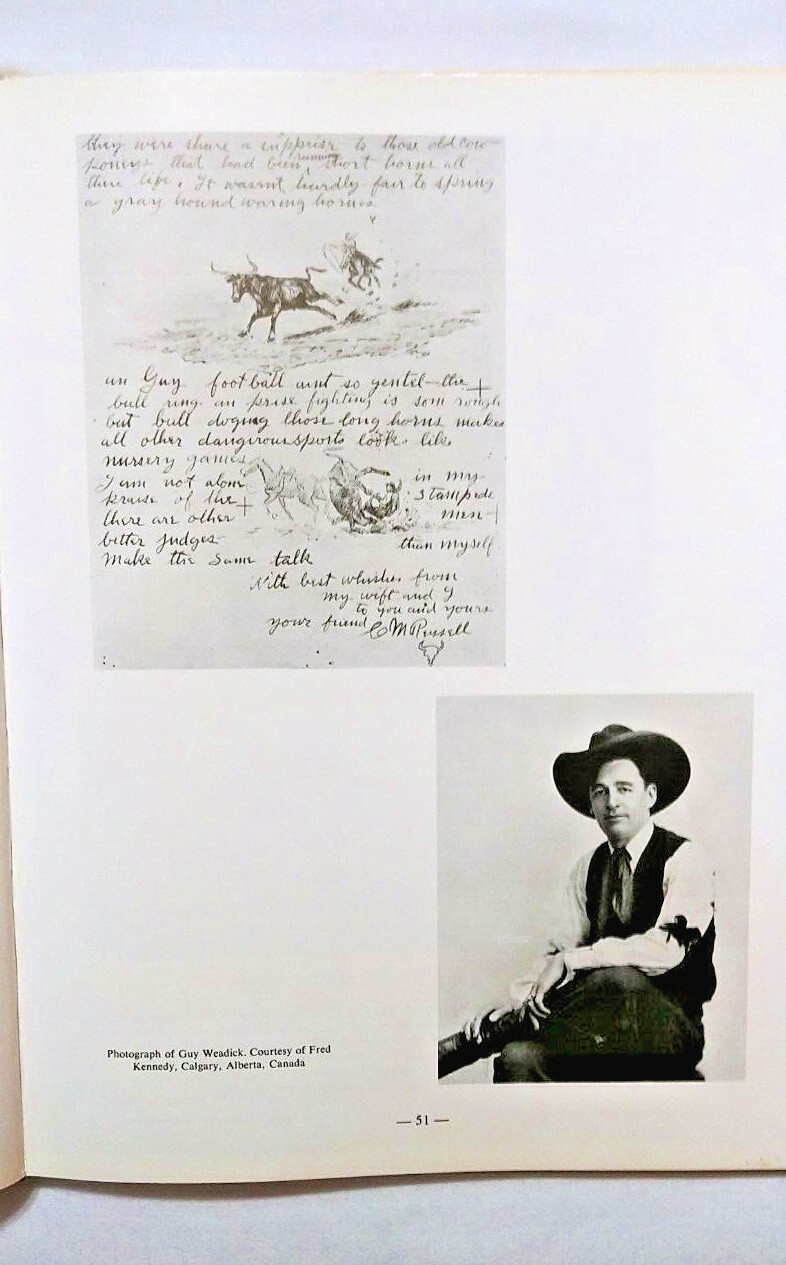 Paper Talk: Illustrated Letters of Charles M. Russell 1962 1st Edition ...