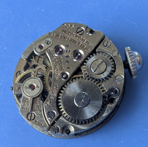 VINTAGE LADIES DE FRECE WATCH CO WRISTWATCH MOVEMENT RUNNING | eBay