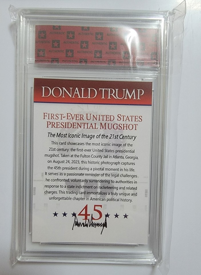 Donald Trump Mugshot Card | eBay