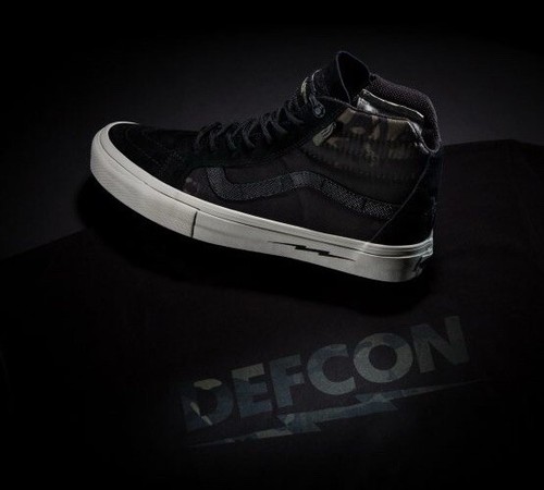 DEFCON Vans Sk8-Hi Notchback Pro "S" size 11 -not GWA QILO WRMFZY ...