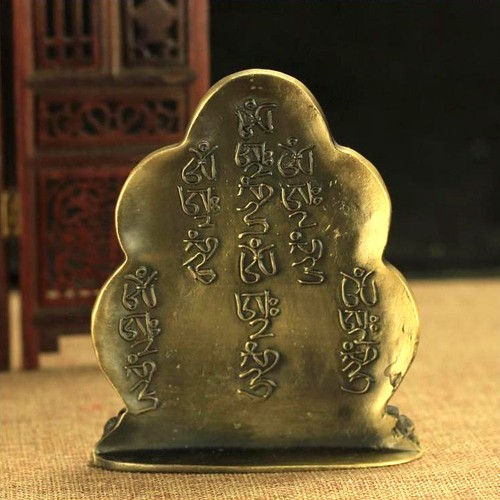 4.3" WATER ZAMBALA JAMBHALA STATUE FORTUNE LUCK BLESSED / BUDDHISM ...